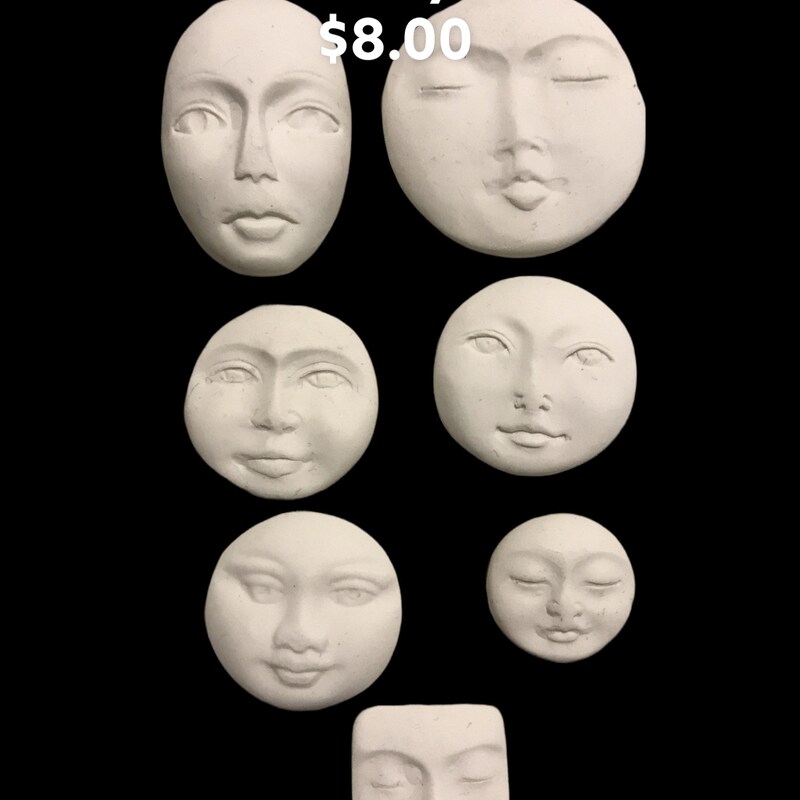 Face Molds for Clay - Etsy