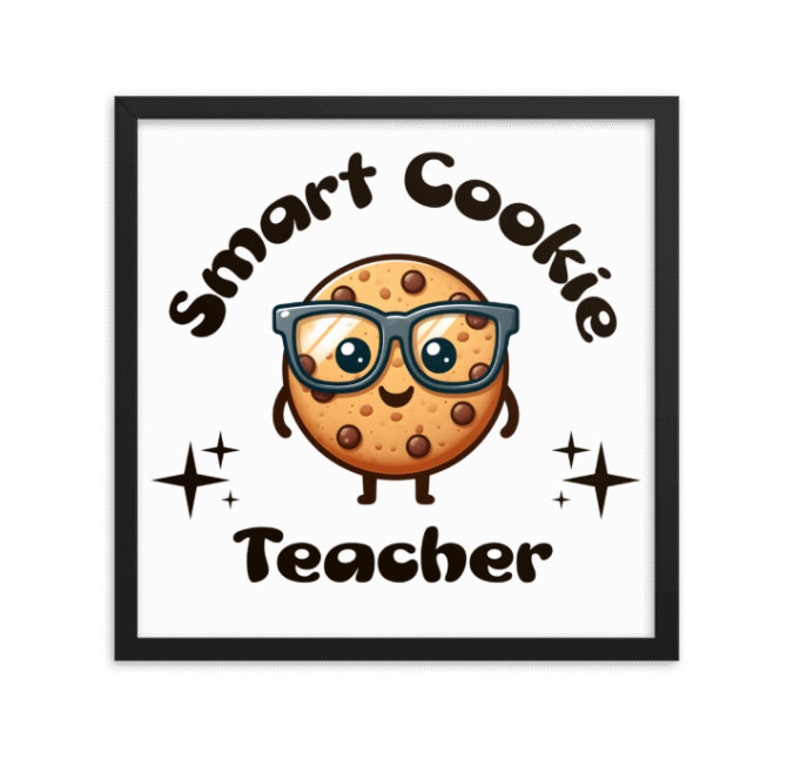 Smart Cookie Teacher PNG Clipart: School Gift (digital Download) - Etsy