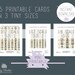 Miniature Birthday Cards - Tiny Happy Birthday Notecards - 1/12 and 1/6 ...