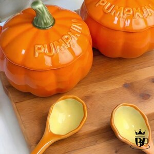 Cute Pumpkin Breakfast Cup With Lid, Unique Ceramic Mug for Pumpkin ...