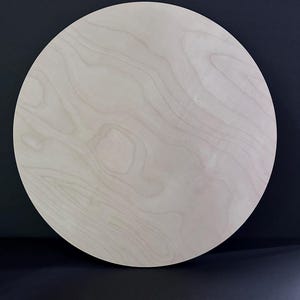 Wood Rounds Laser Cut From 1/2" Birch Plywood. These 15-inch Rounds Are ...