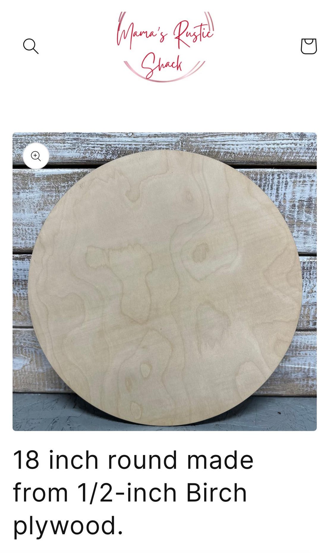 Wood Rounds Laser Cut From 1/2 Birch Plywood. These 15-inch Rounds Are ...