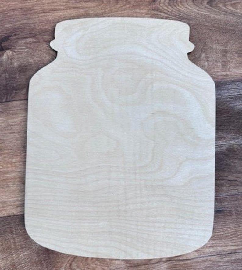 Mason Jar Wood Blank - Etsy