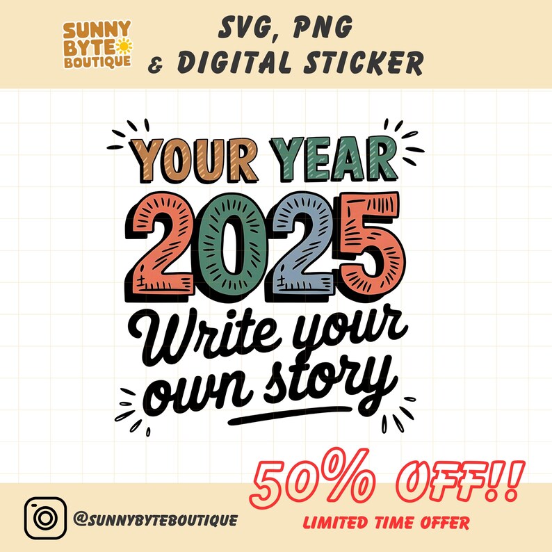 2025 Quote, New Year Quotes, New Year Typography, 2025 Png Clipart ...