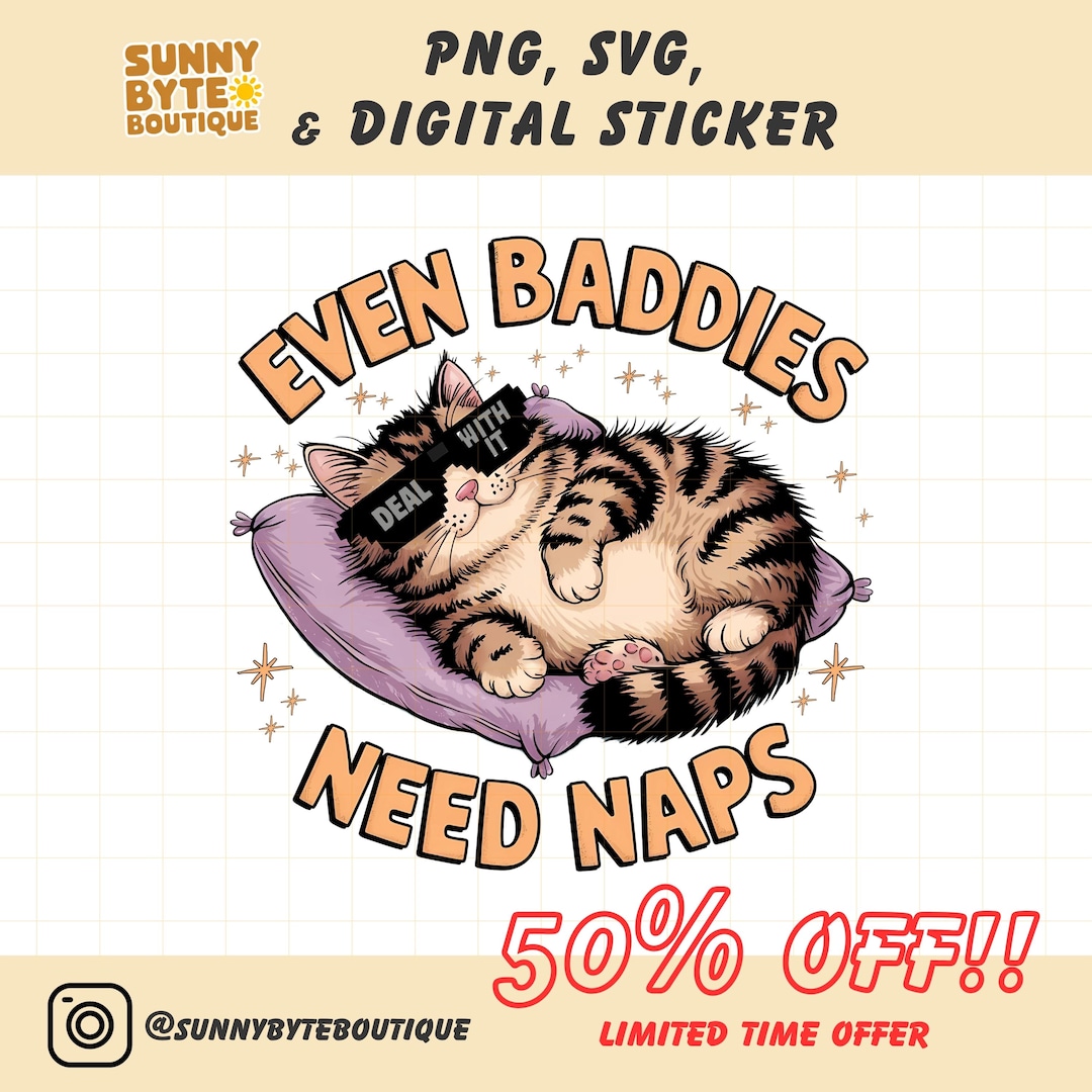 Baddie Cat, Gen Z Meme, Cat Meme, Funny Cat PNG, Cozy Cat Print, Kawaii ...