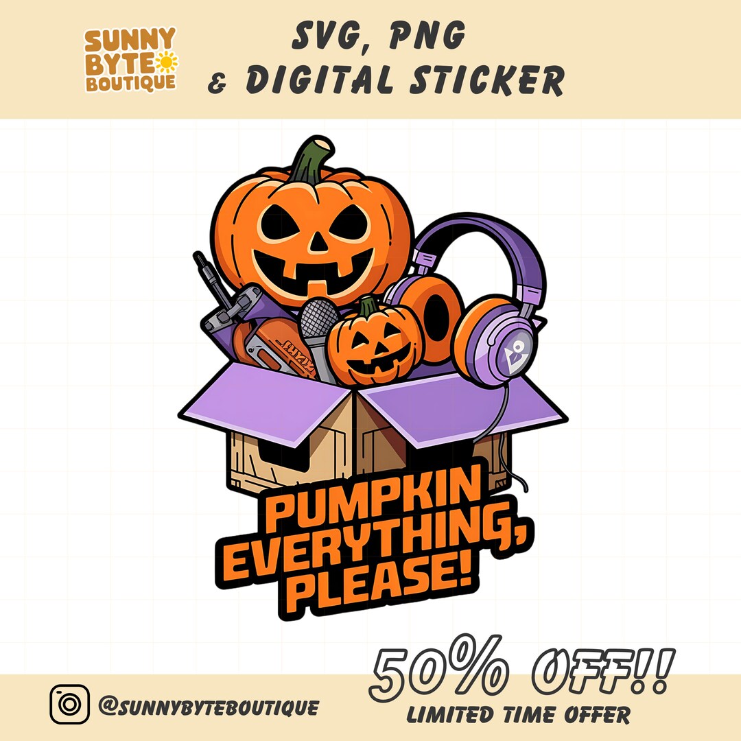 Thanksgiving Gamer, Thanksgiving Png, Pumpkin Season PNG, Pumpkin ...