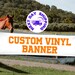 Personalized Vinyl Banner, Custom Advertising Event Banner, Custom Logo ...