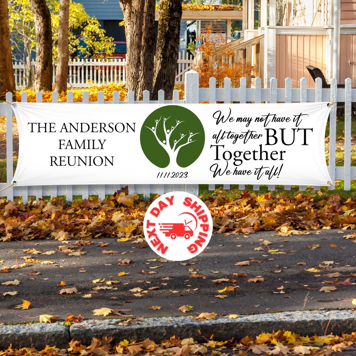 Family Reunion Banner, Family Reunion Decor, Custom Family Reunion ...