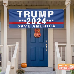 Trump 2024 Save America Banner, Trump 2024 Banner, Trump Banner, Trump ...