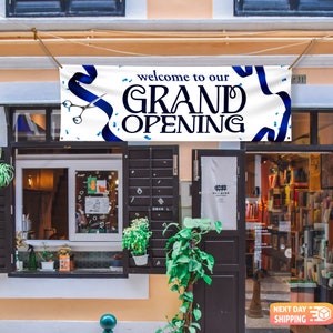 Grand Opening Banner, Opening Banner, Full Color Vinyl Banner, Custom ...