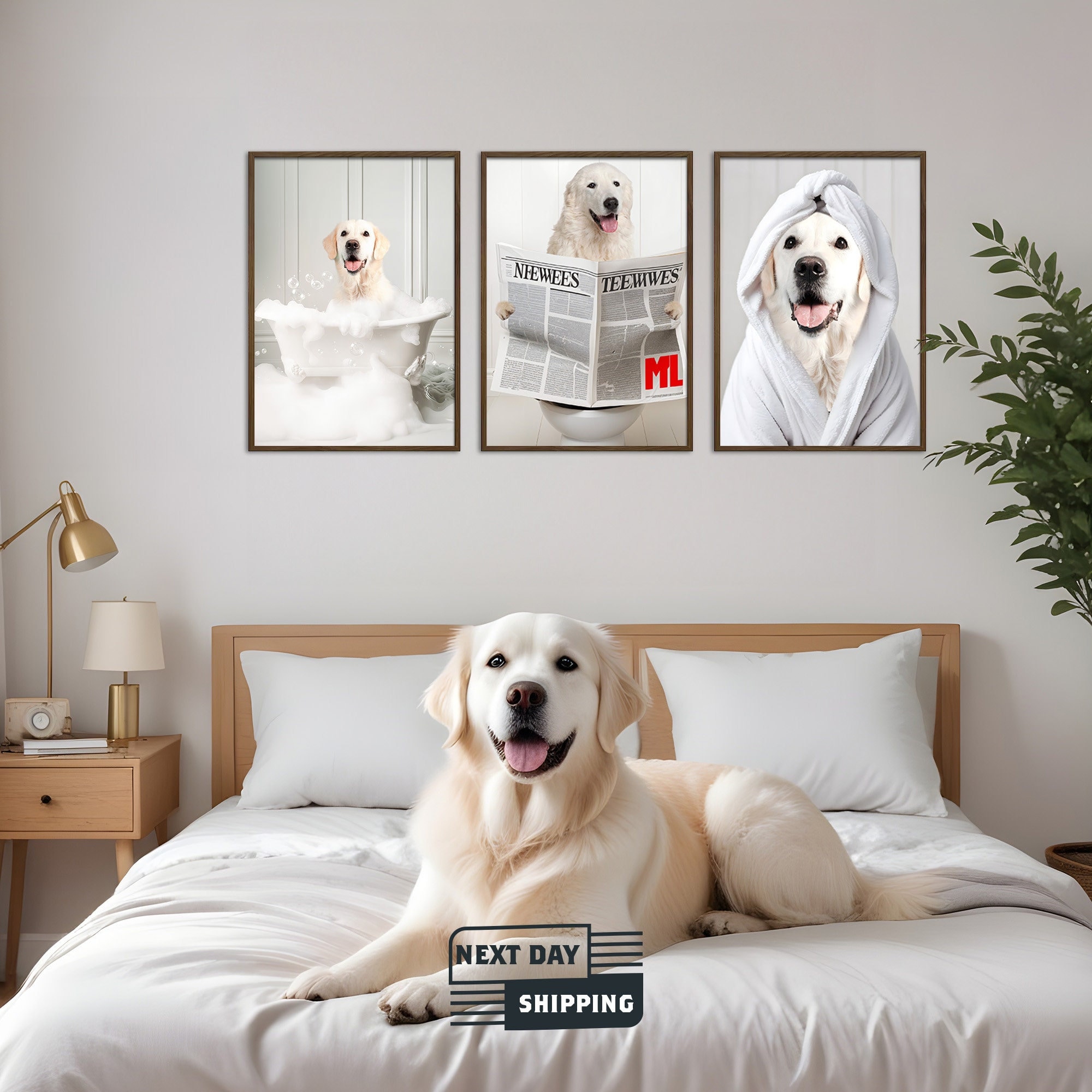 Custom Pet Portrait, Funny Dog or Cat Portrait, Funny Pet Portrait ...