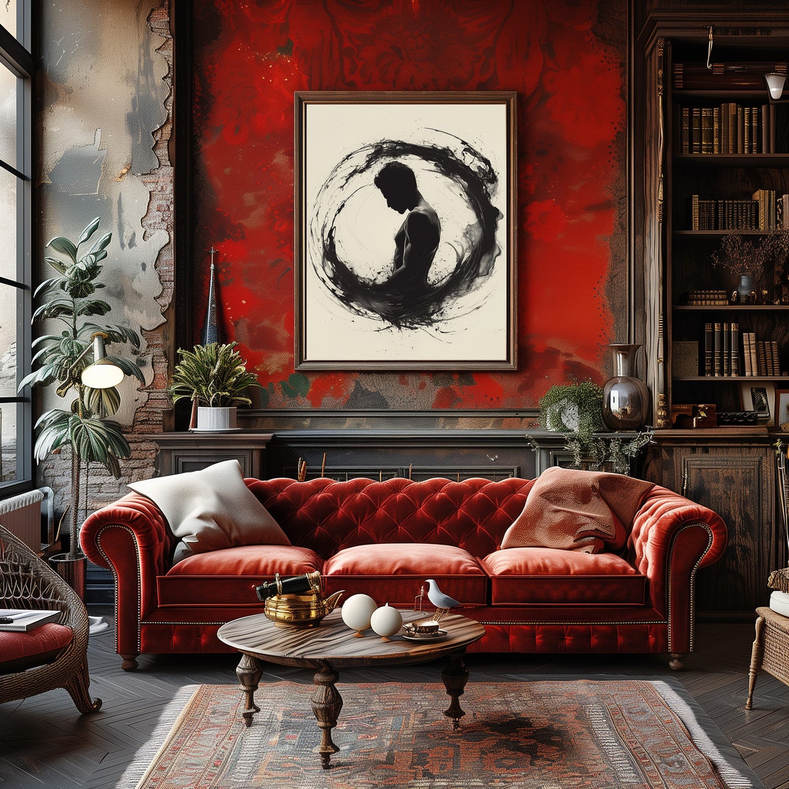 Circles | Trippy Psychedelic Wall Art, Surreal Road Trip Art Print ...
