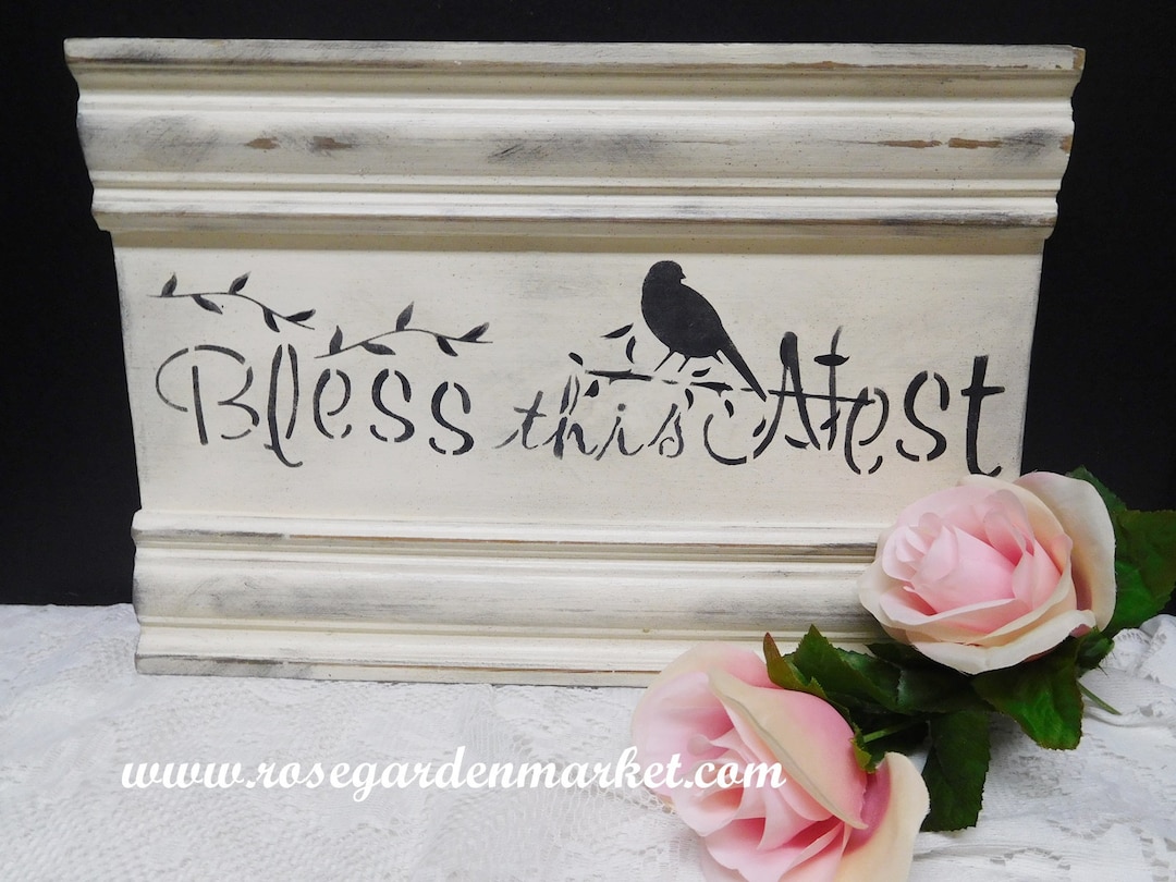 Molding Wood Sign Art Wall Decor Farmhouse Accent - Etsy