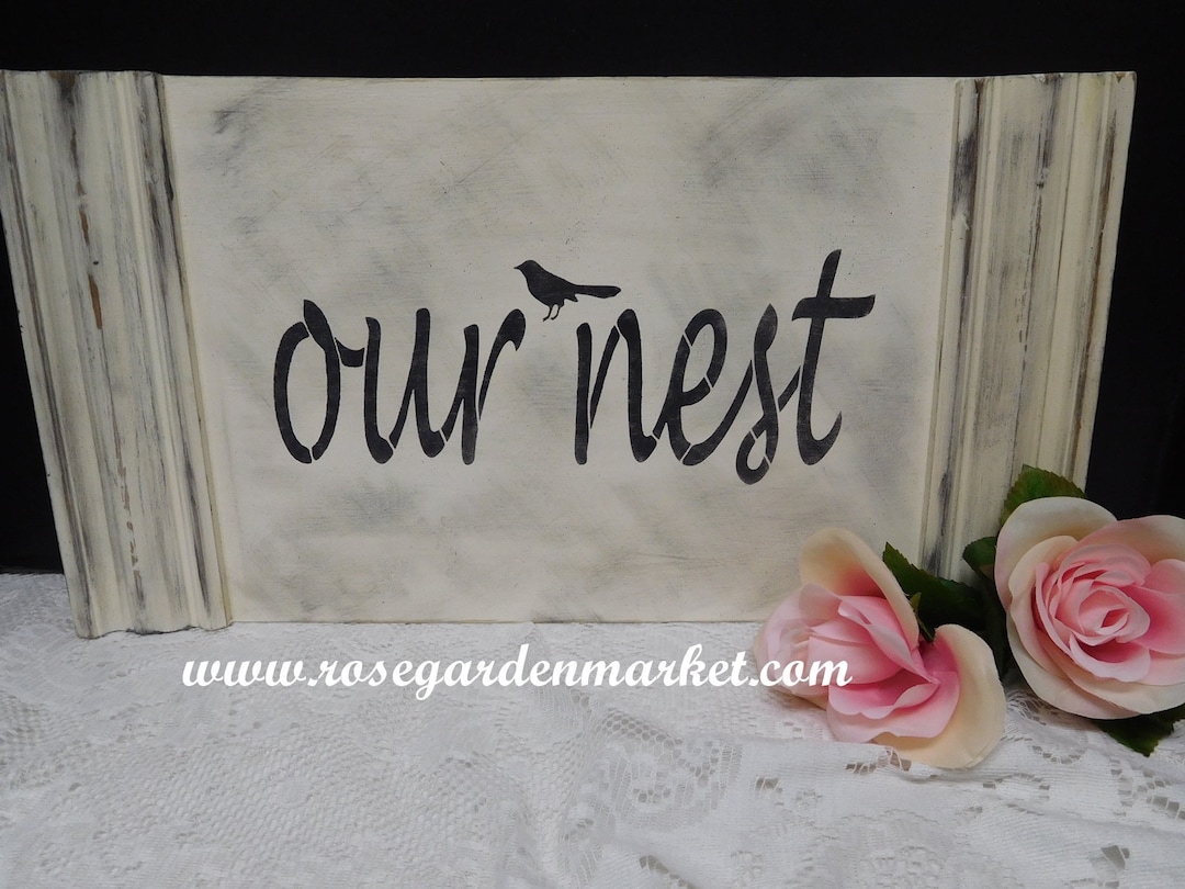 Molding Wood Sign Art, Wall Decor, Farmhouse Accent, Distressed Charm ...