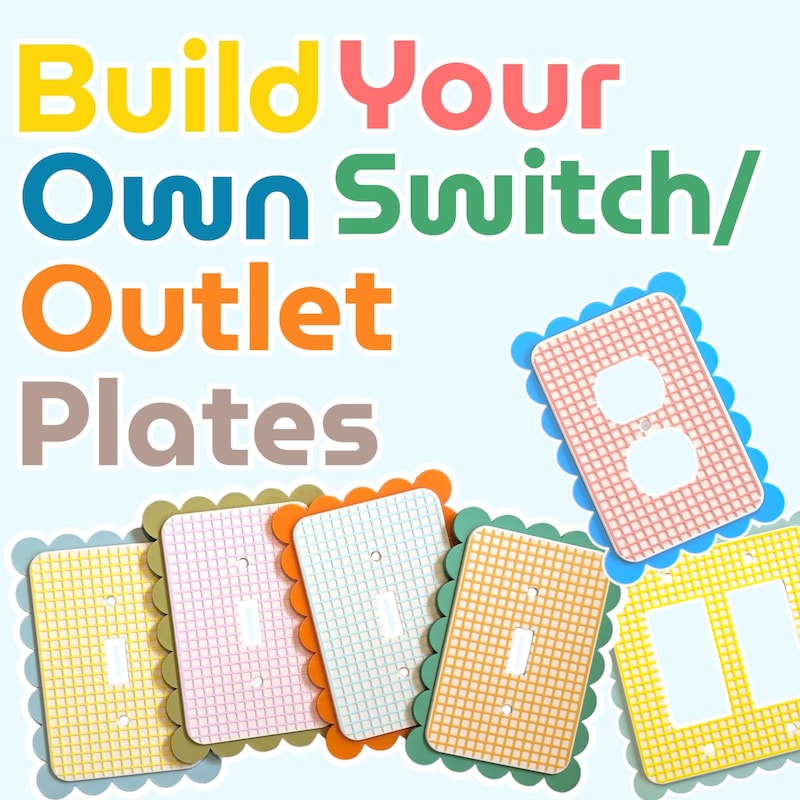 3 Switch Scalloped Cover - Etsy