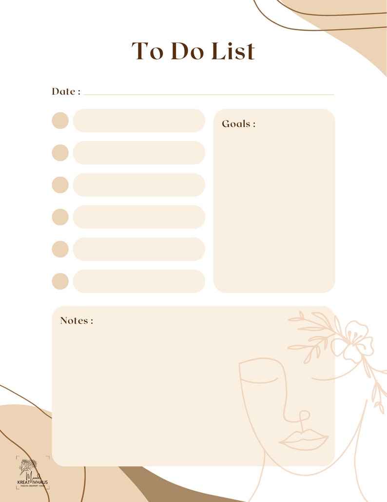 Printable to Do List | Daily to Do List| Boho Vibes | PDF | Planner ...