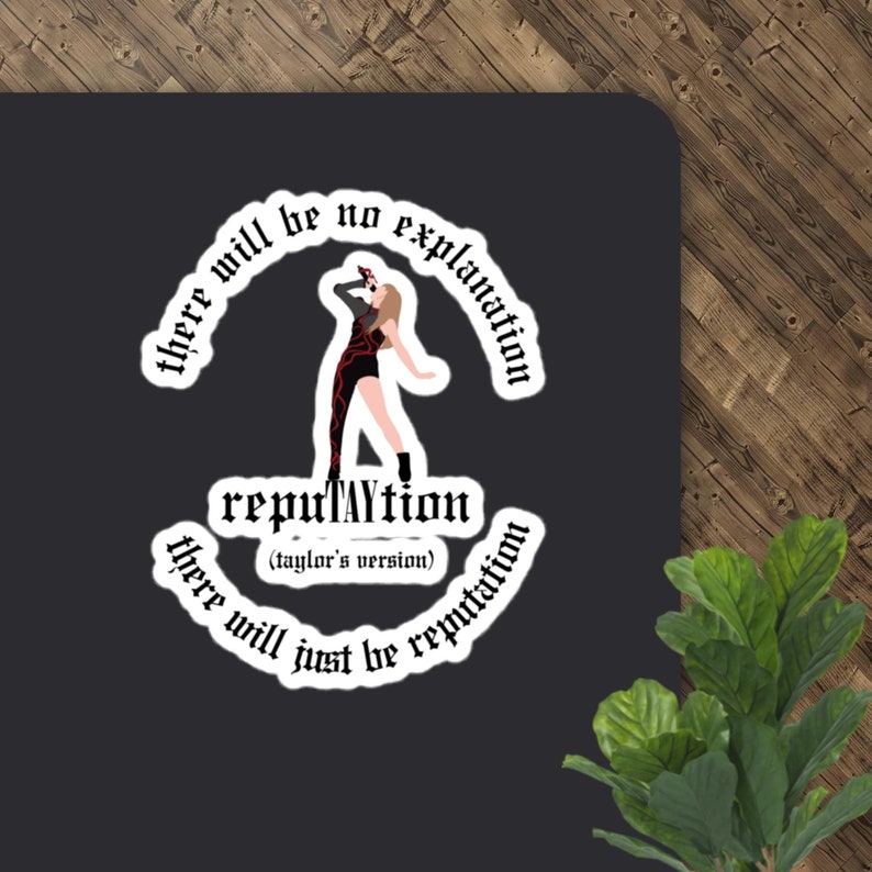 Reputation Era Taylor's Version Sticker Taylor Swift Eras Tour Merch ...