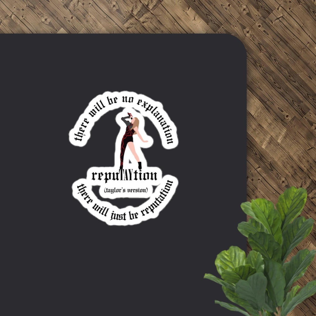 Reputation Era Taylor's Version Sticker Taylor Swift Eras Tour Merch ...