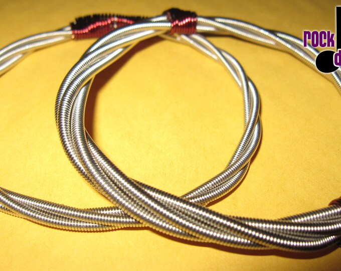 Bracelet, Bass String, Bangle Chunky Repurposed, Upcycled, Creative ...