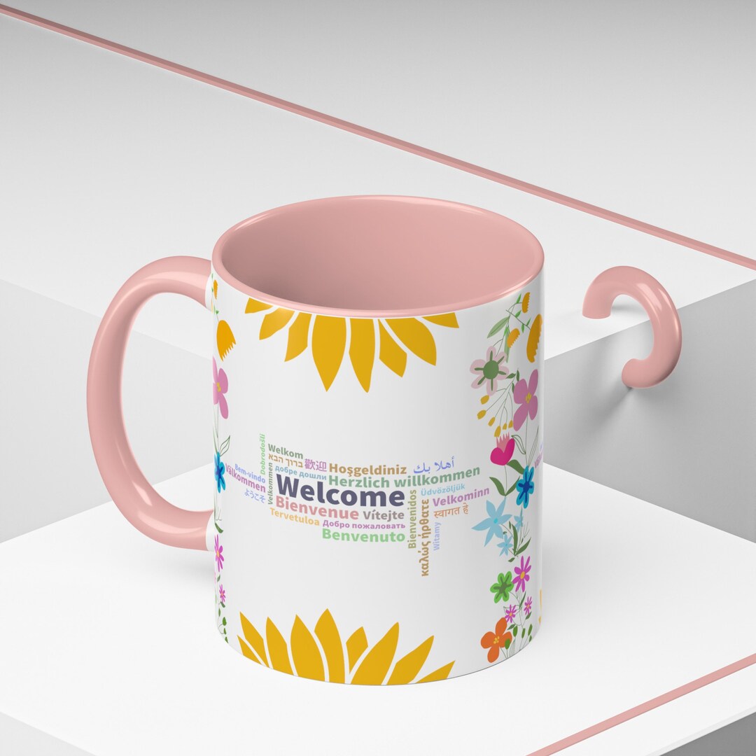 Mug Welcome Your New Era, Gift, Welcome Languages, Languages Mug 11oz ...