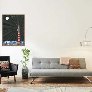 Manara Beirut Lebanon Lebanese Art Print Lighthouse Size A4 A3 A2 A1 ...