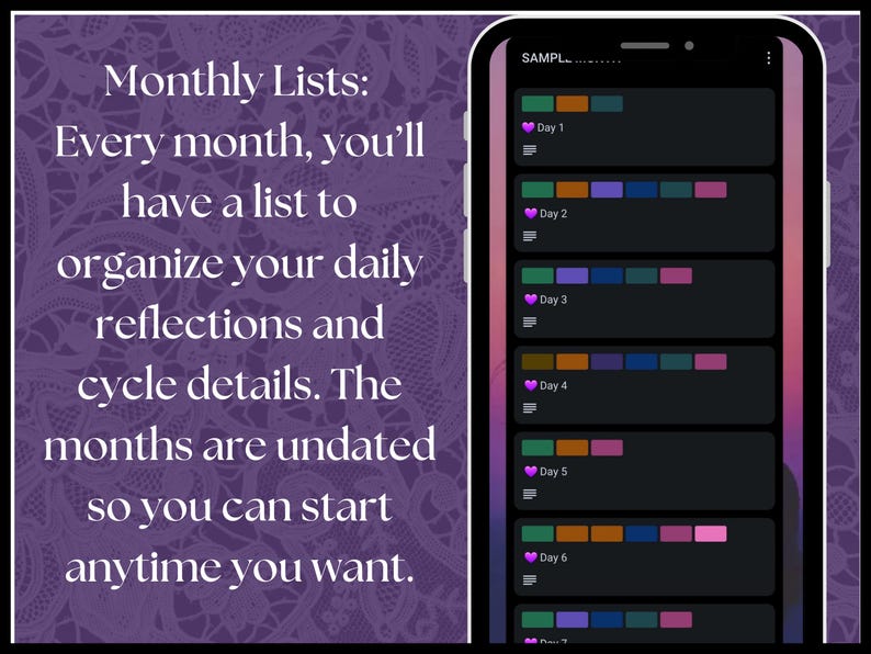 Period Tracker Trello Template Track Your Cycle Emotions & Symptoms ...