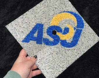 Custom Rhinestone Graduation Cap Topper - Etsy