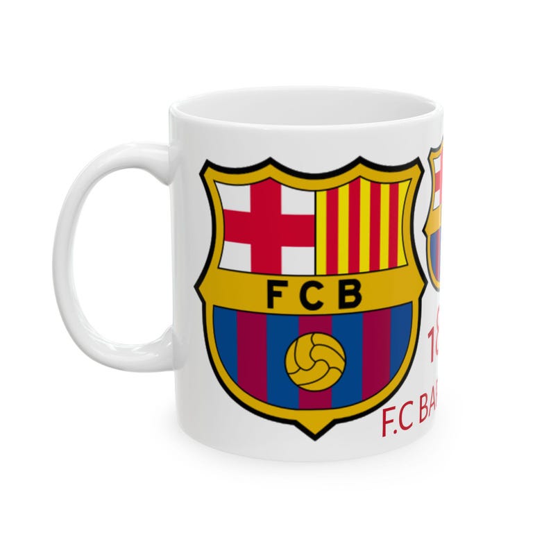 Barcelona Football Team Fans Gift Mug, FC Football Team Fans Mug ...