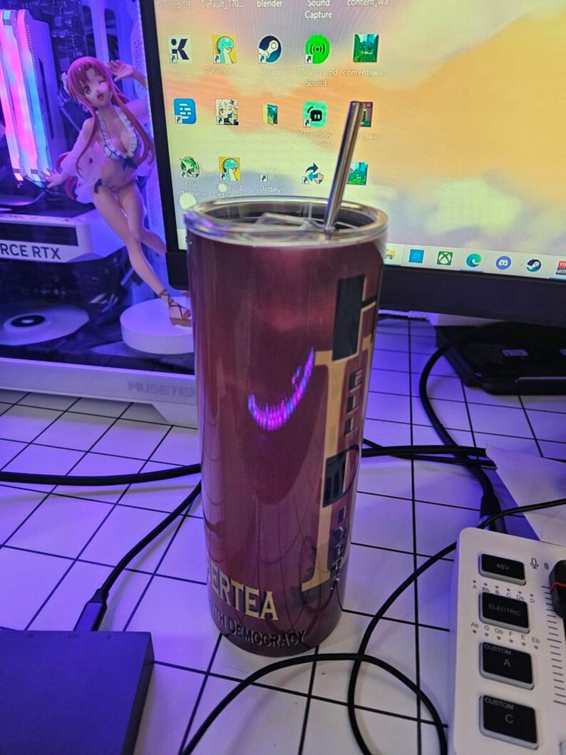 Libertea Helldivers Tumbler - Etsy