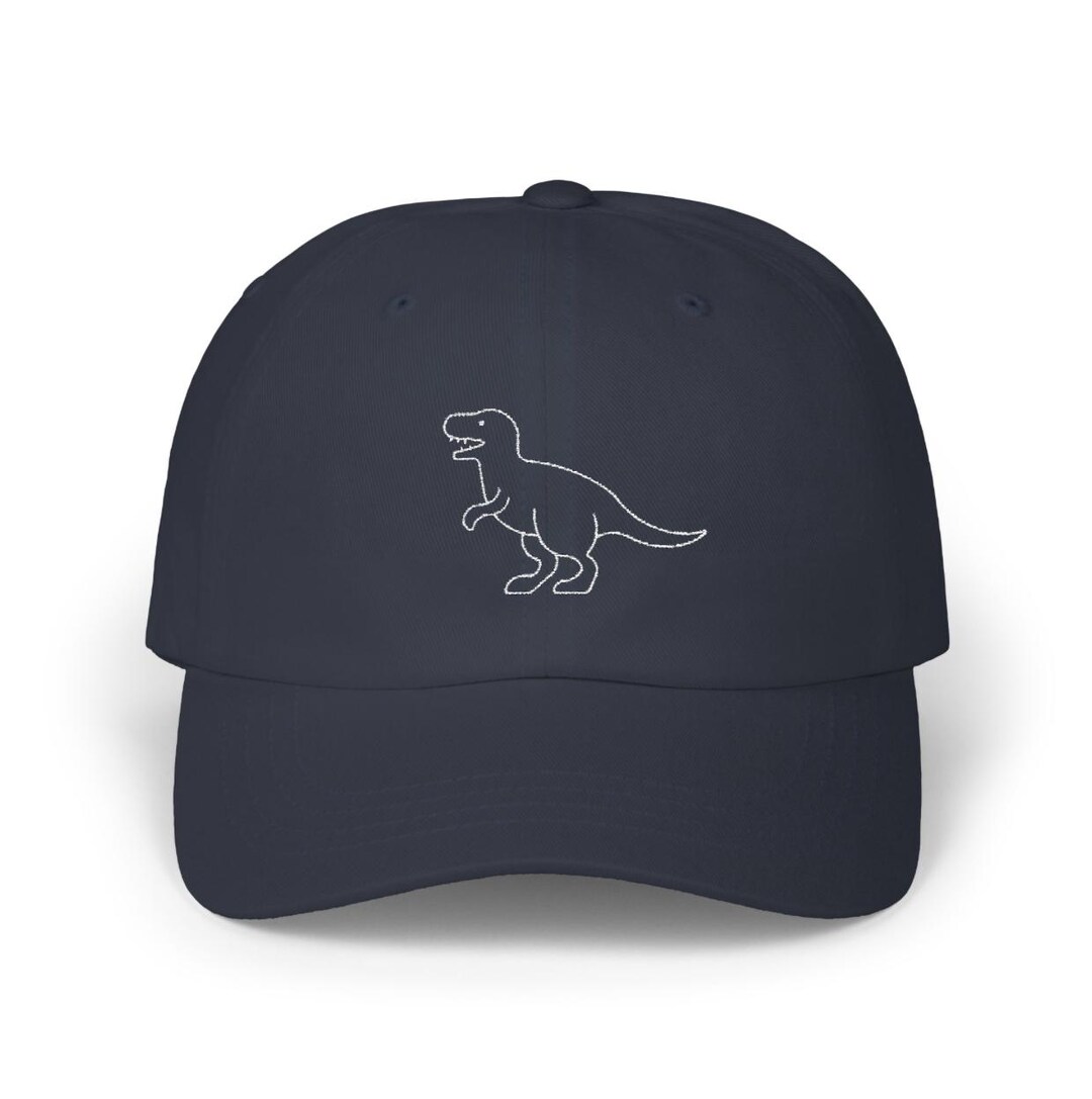 Adult Dinosaur Baseball Cap, Dinosaur Gift, Embroidered Dinosaur Hat ...