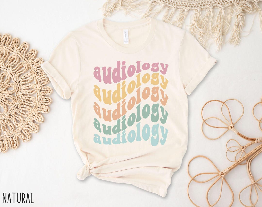 Retro Audiology Shirt, Audiologist Gift, Classic Fit - Etsy