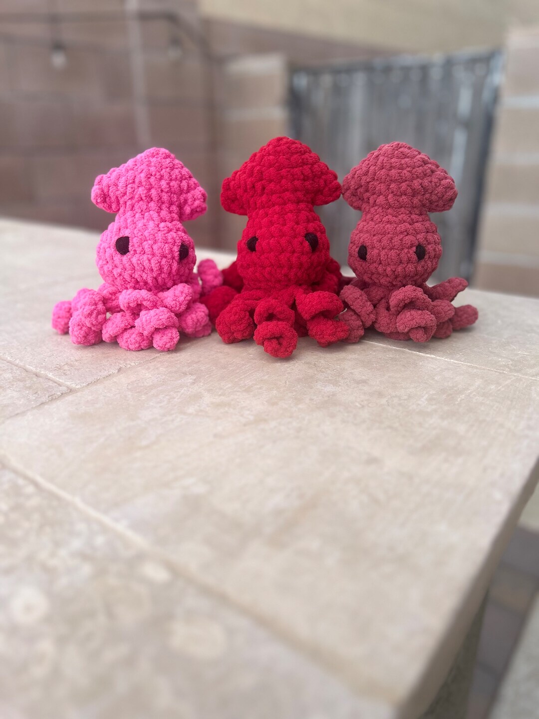 Squid Amigurumi/squid Crochet Plushie - Etsy