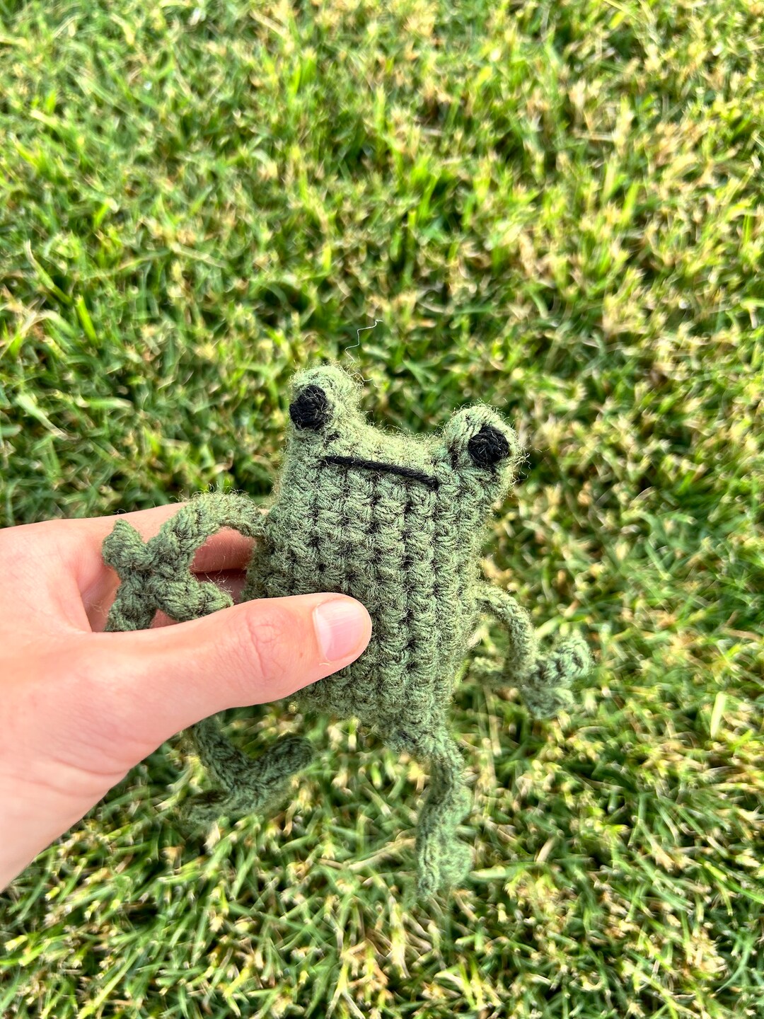 Leggy Froggy Crochet/amigurumi Leggy Frog - Etsy