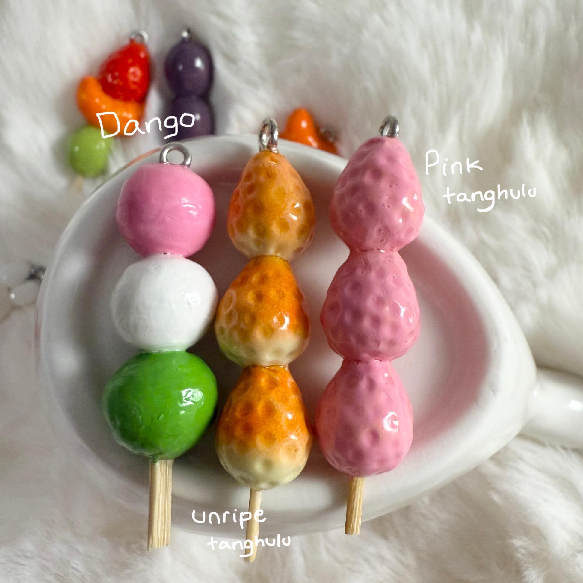 Tanghulu Polymer Clay Charm Tanghulu Phone Charm - Etsy
