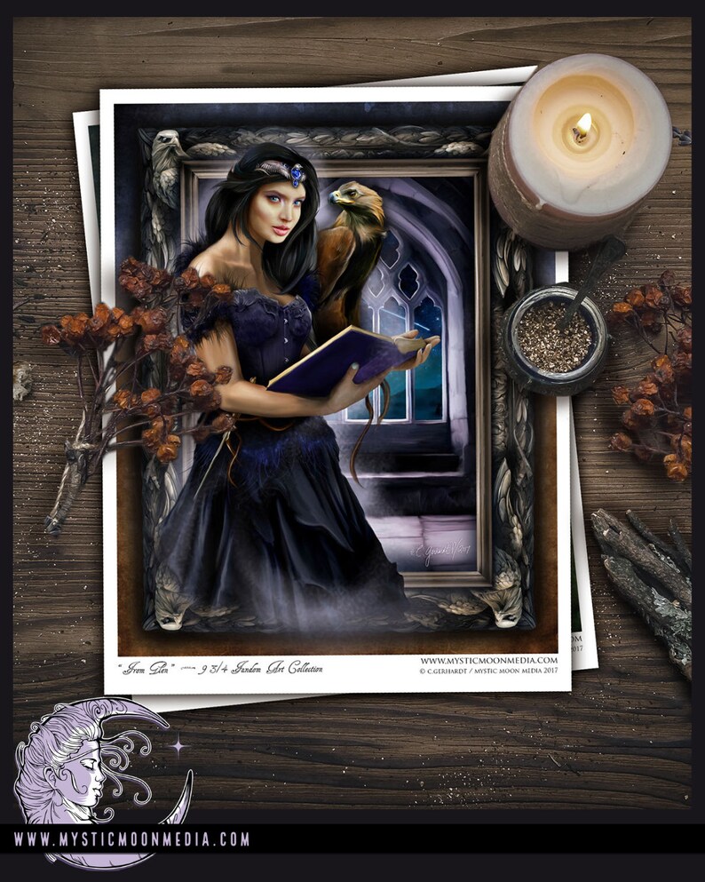 Raven / Potter Gift Art / Wisdom /nerd Gifts / Nerdy /school - Etsy