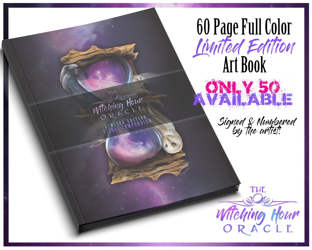 The Witching Hour Oracle Art Book/ Only 50 Printed / Full Color Art ...