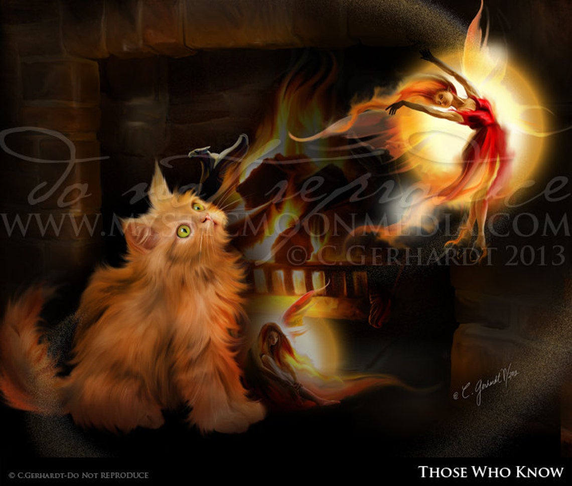 Those Who Know / Fantasy Art / Fantasy Painting / Print / - Etsy