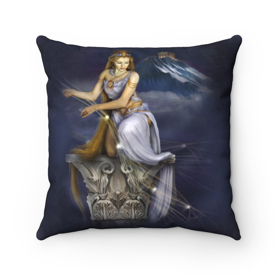 Burl of Fate / Throw Pillow / Bedroom Decor / Fate / Greek - Etsy