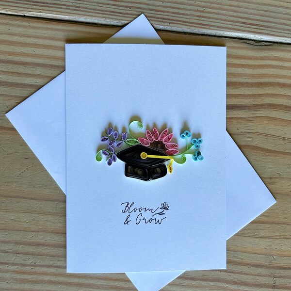 Quilled Card - Etsy