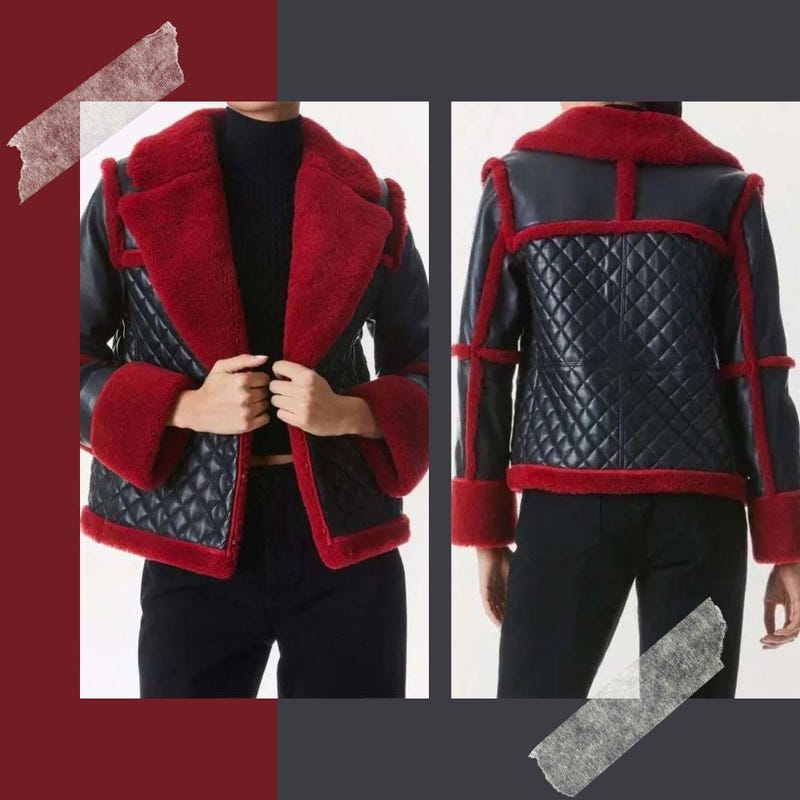 Shearling Jacket - Etsy