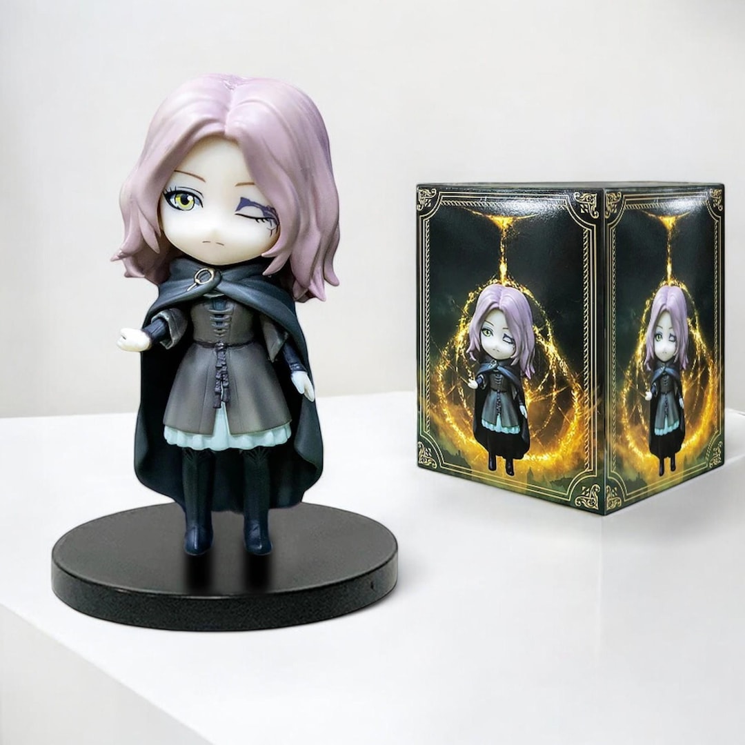 New Elden Ring Mini Q Version Figures Ranni, Melina, Malenia, Half-wolf ...