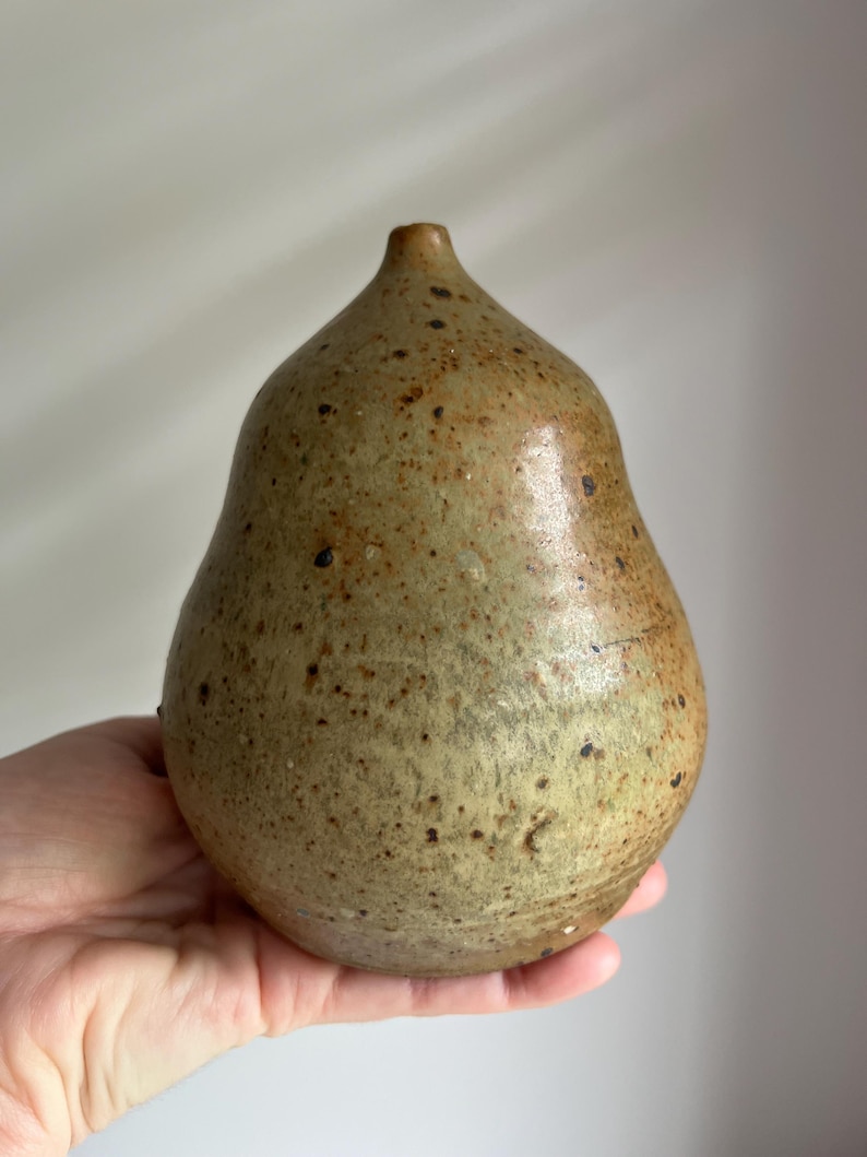 Vintage Studio Pottery Bud Vase - Signed Cain Pottery - Etsy