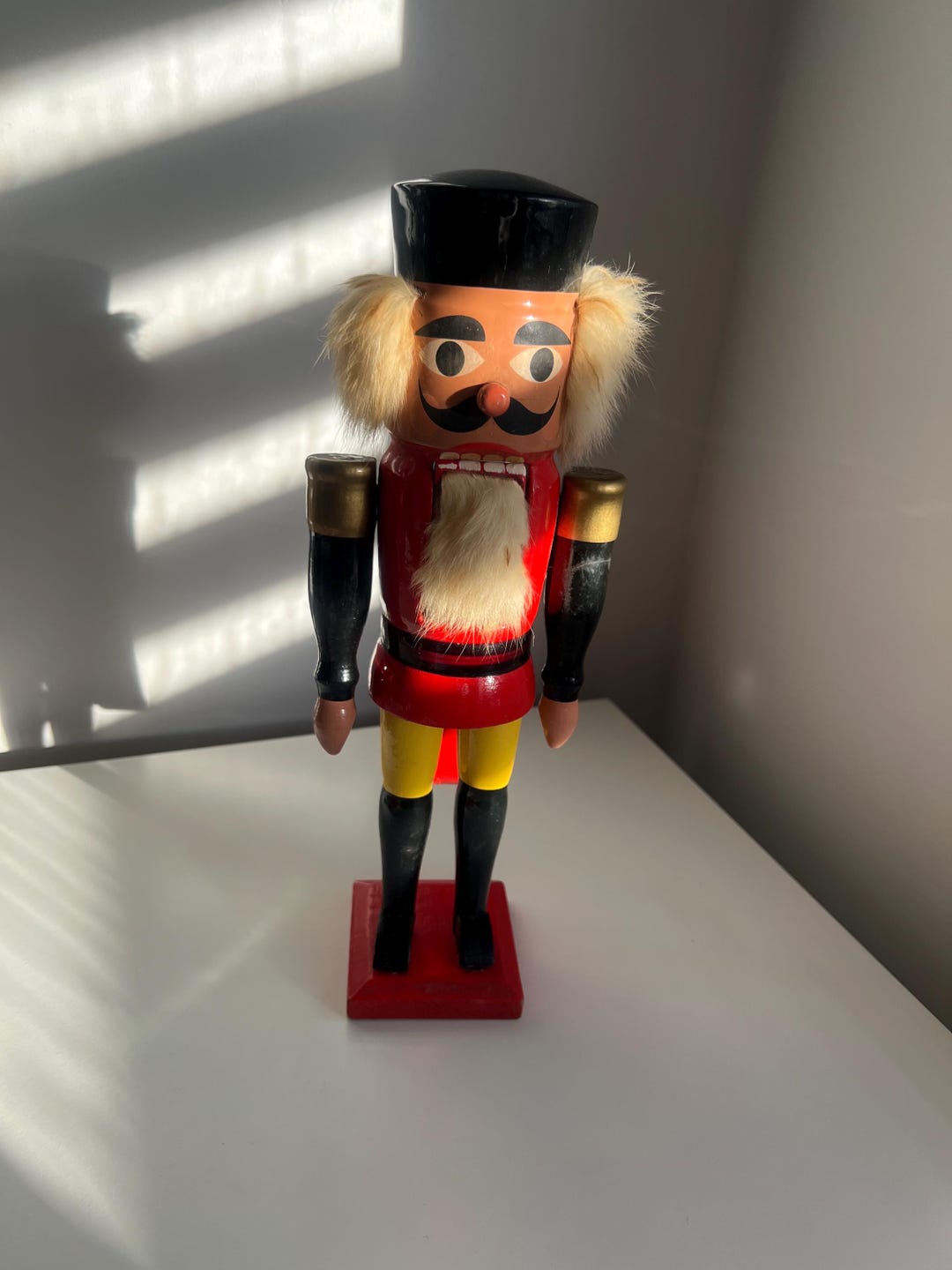 Authentic Vintage Erzgebirge Nutcracker - Traditional German Wooden ...
