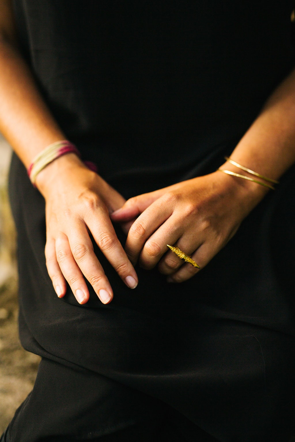 Hand Made Golden Bullet Ring Bullet Ring Bali Bullet Ring - Etsy