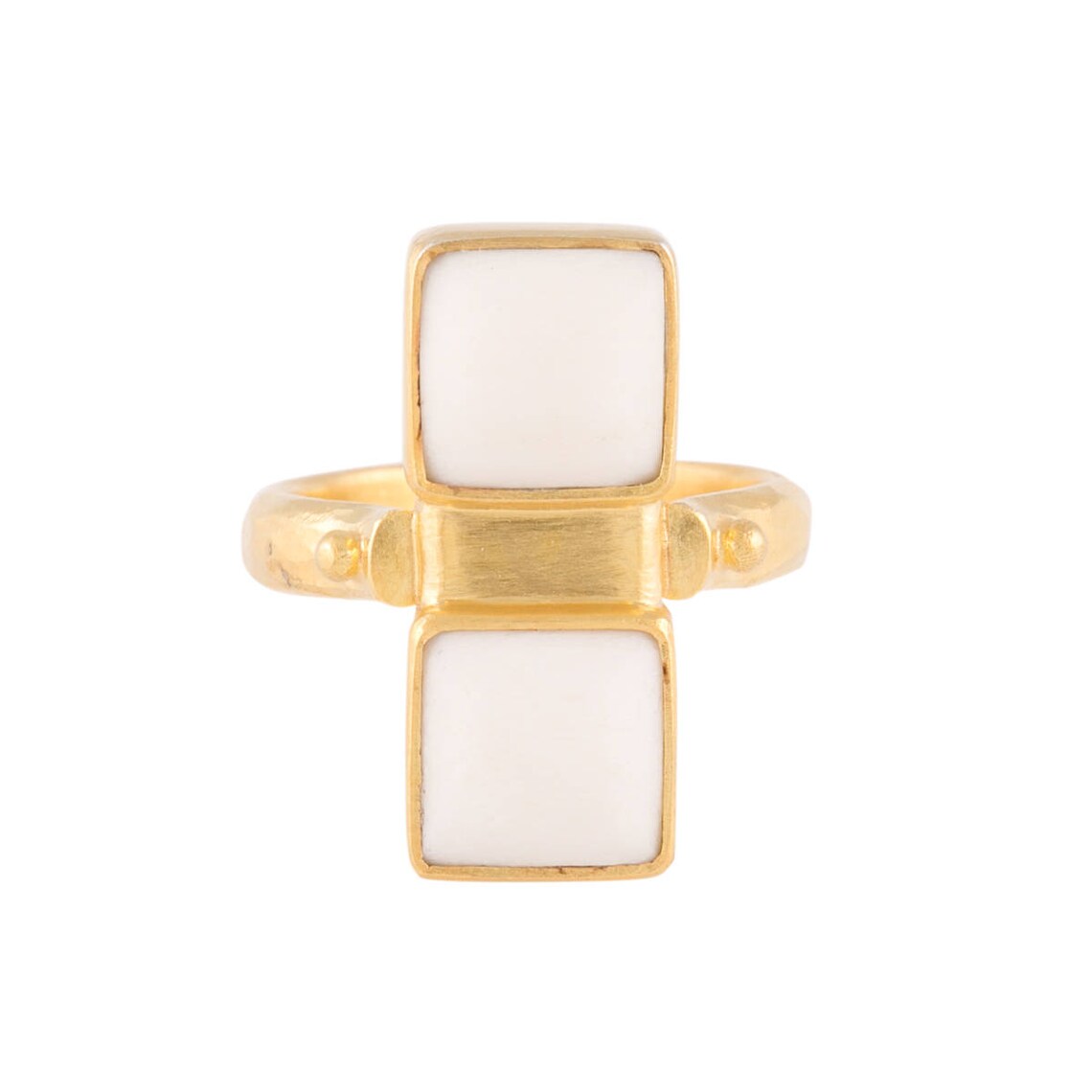 Elemental Square Ring Square Ring Geometric Ring Bone Ring | Etsy