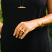 Hand Made Golden Bullet Ring Bullet Ring Bali Bullet Ring - Etsy