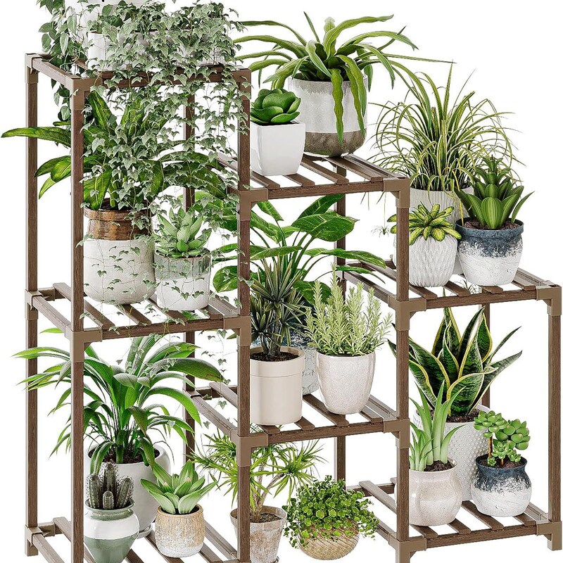 Wooden Plant Stand - Etsy