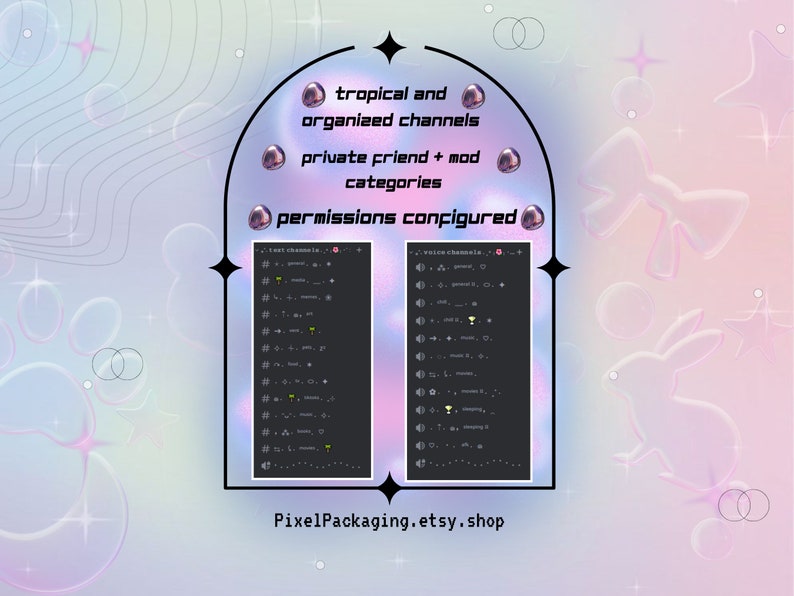 Tropical Island Discord Server Template by Pixelpackaging | 50 ...