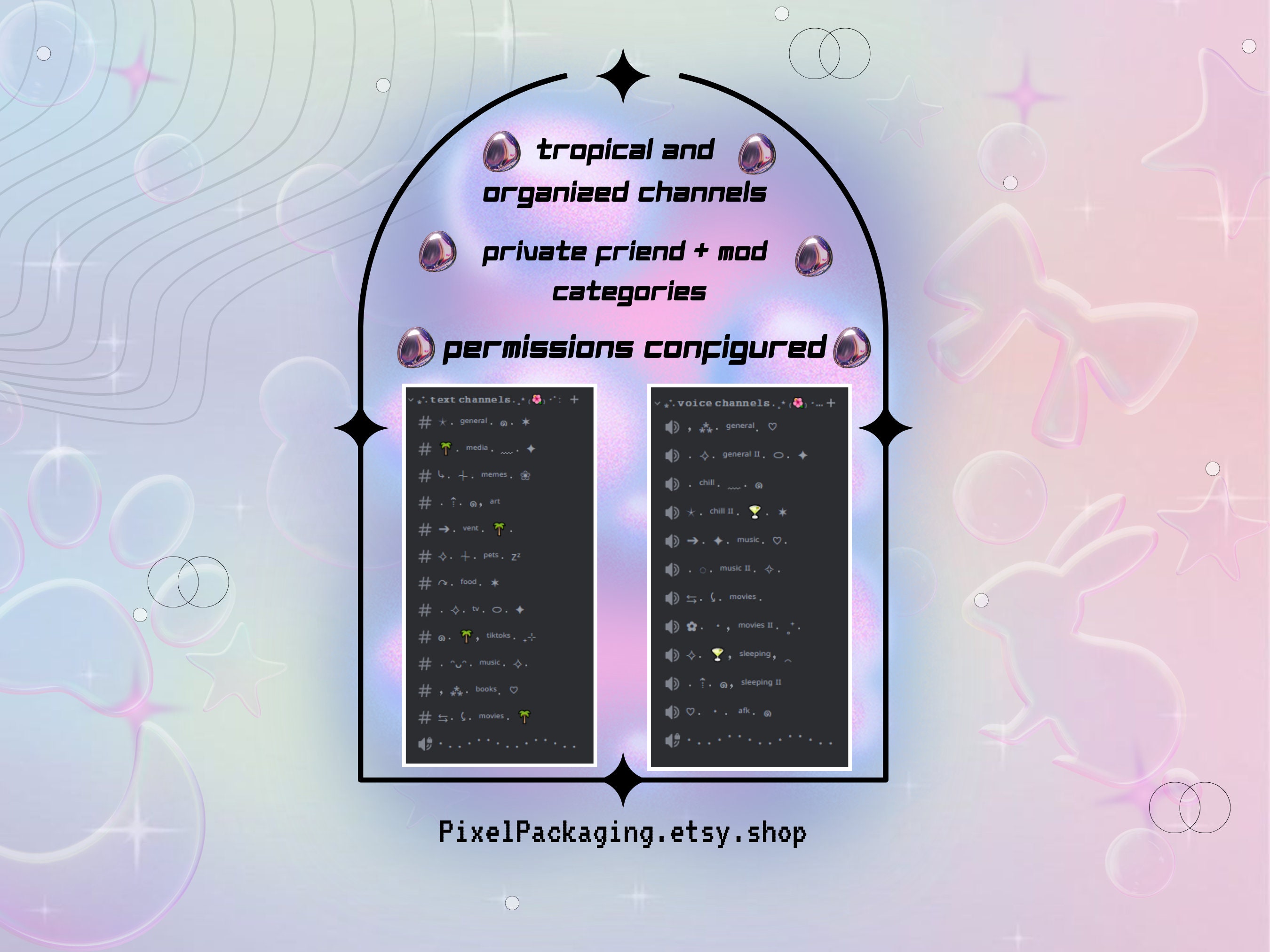 Tropical Island Discord Server Template by Pixelpackaging | 50 ...