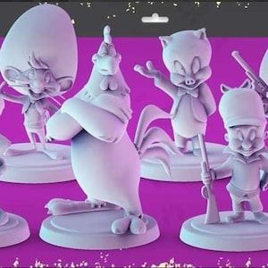 Acme Characters Figures 2 3d Printable Stl File - Etsy